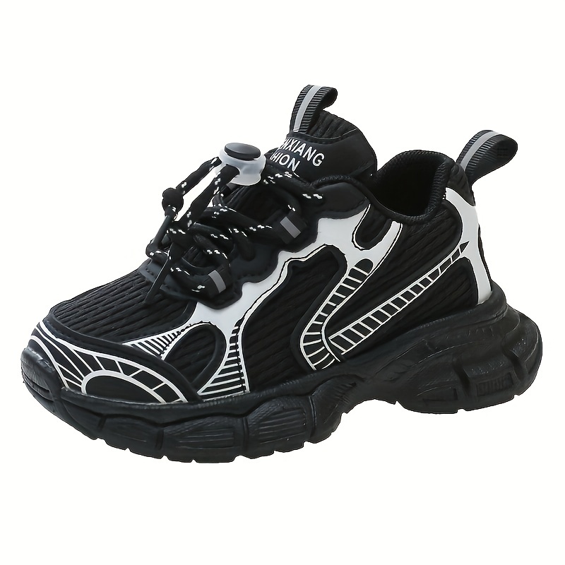 Girl's Trendy Old School Style Chunky Shoes Comfy Non Slip - Temu ...