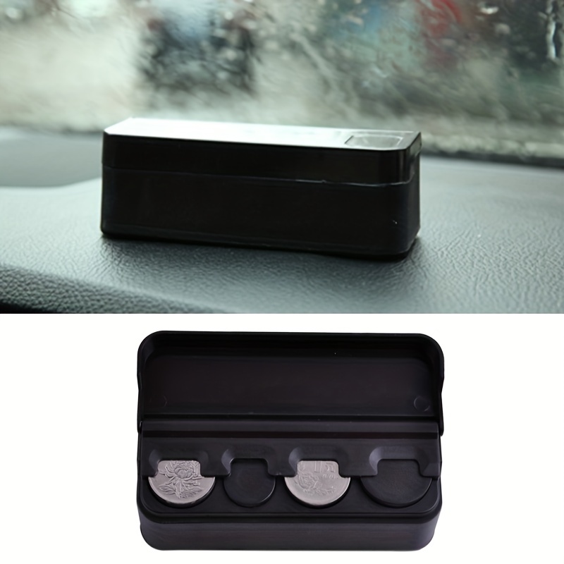 Car Vehicle Dashboard Central Armrest Box Coin Storage Box - Temu Australia