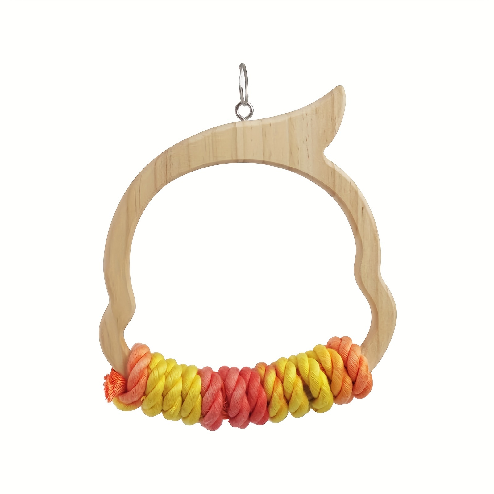 Bird Toy Bird Parakeet Toys Wood Bird Swing Bird Perch Toy - Temu Australia