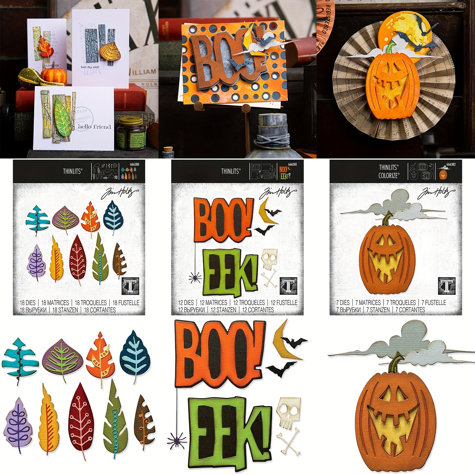 Metal Cutting Dies Halloween Suitable Diy - Temu Australia