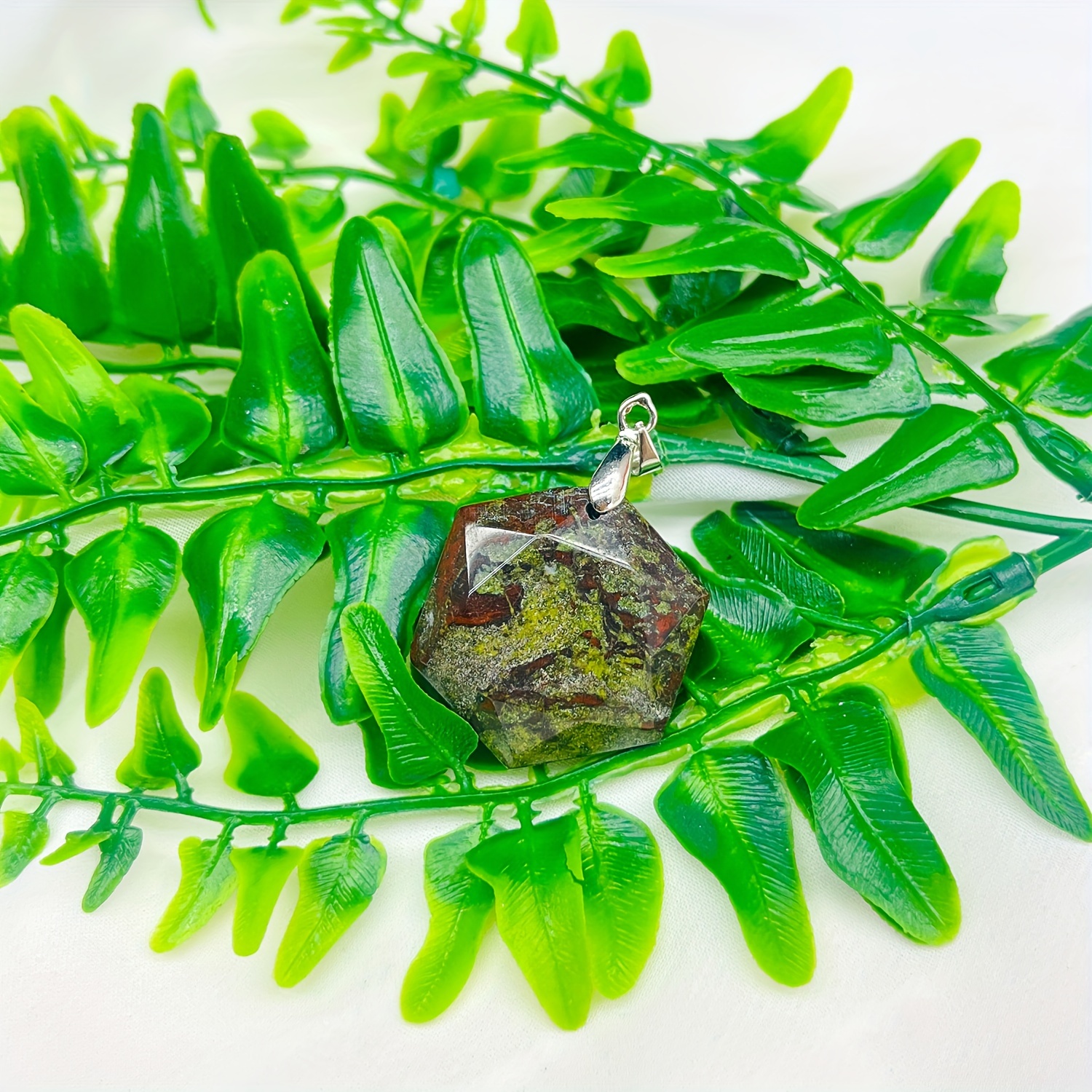 Fashion Six pointed Star Pendant Obsidian Yellow Tiger Eye - Temu ...