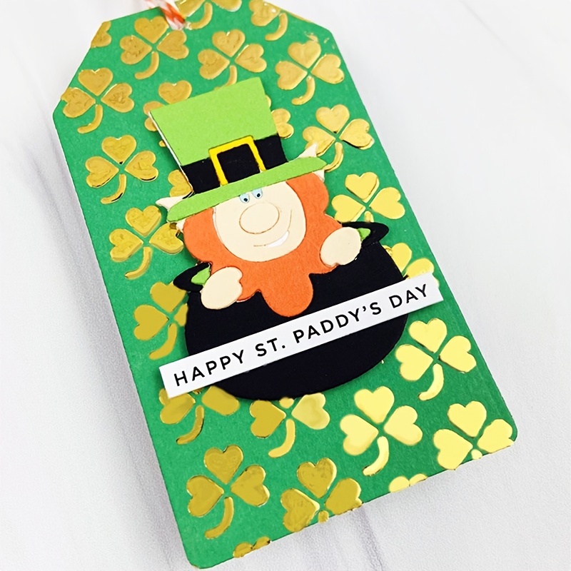 Paddy Metal Cutting Dies Stencil Greeting Card Decoration - Temu New ...