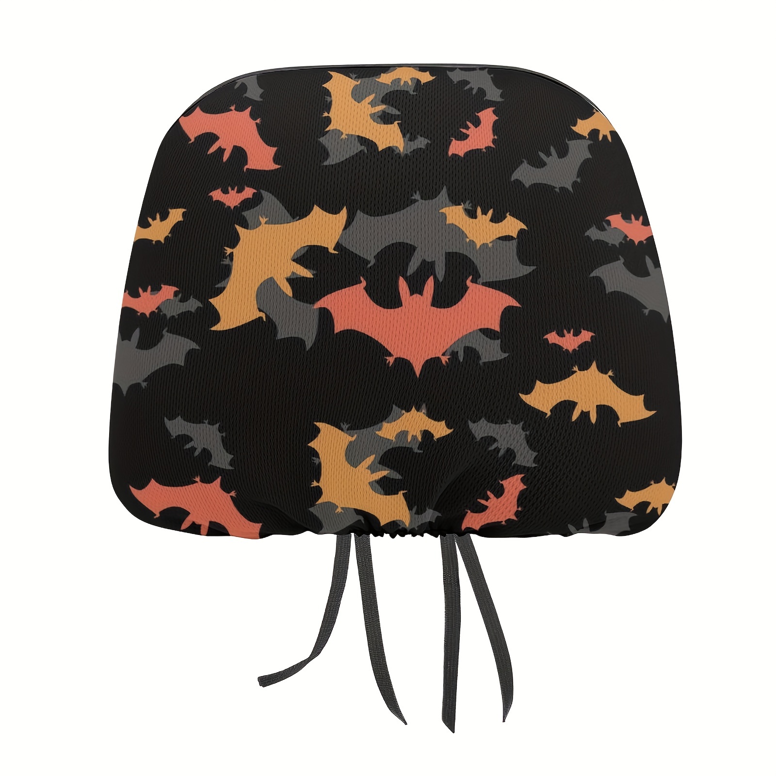 Bat Printed Car Head Auto Front Seat Head Rest Protector - Temu New Zealand