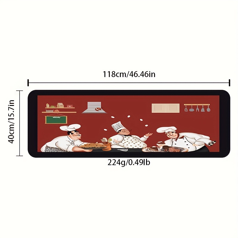 Cooking Themed Kitchen Mat Rustic Style Farmhouse Carpet - Temu New Zealand