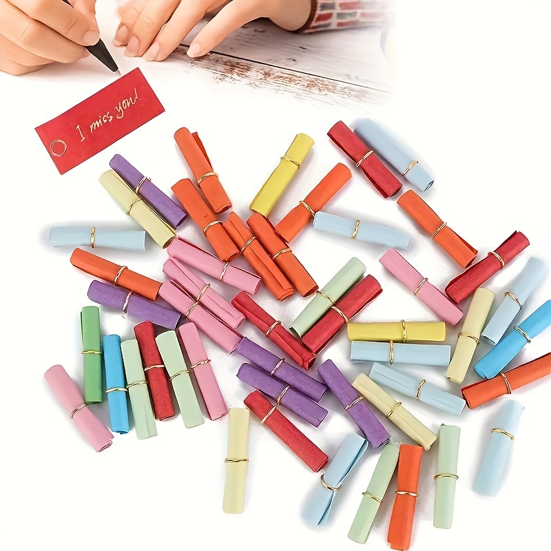 Letter Rolls Letter Paper Small Scrolls Love Notes - Temu Canada