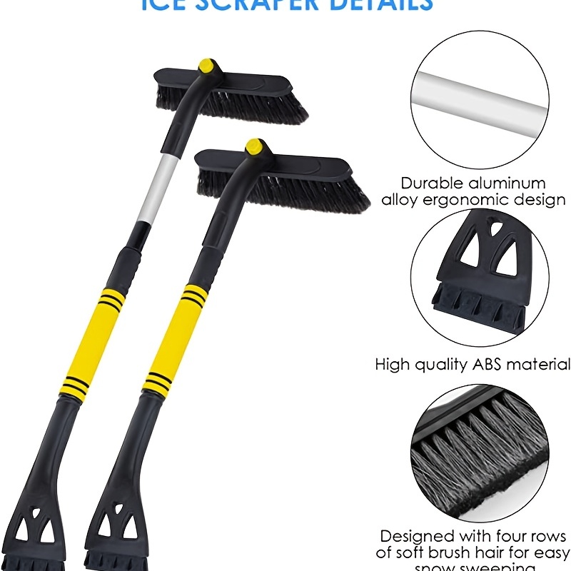 Ice Scraper Car Windshield Extendable - Temu United