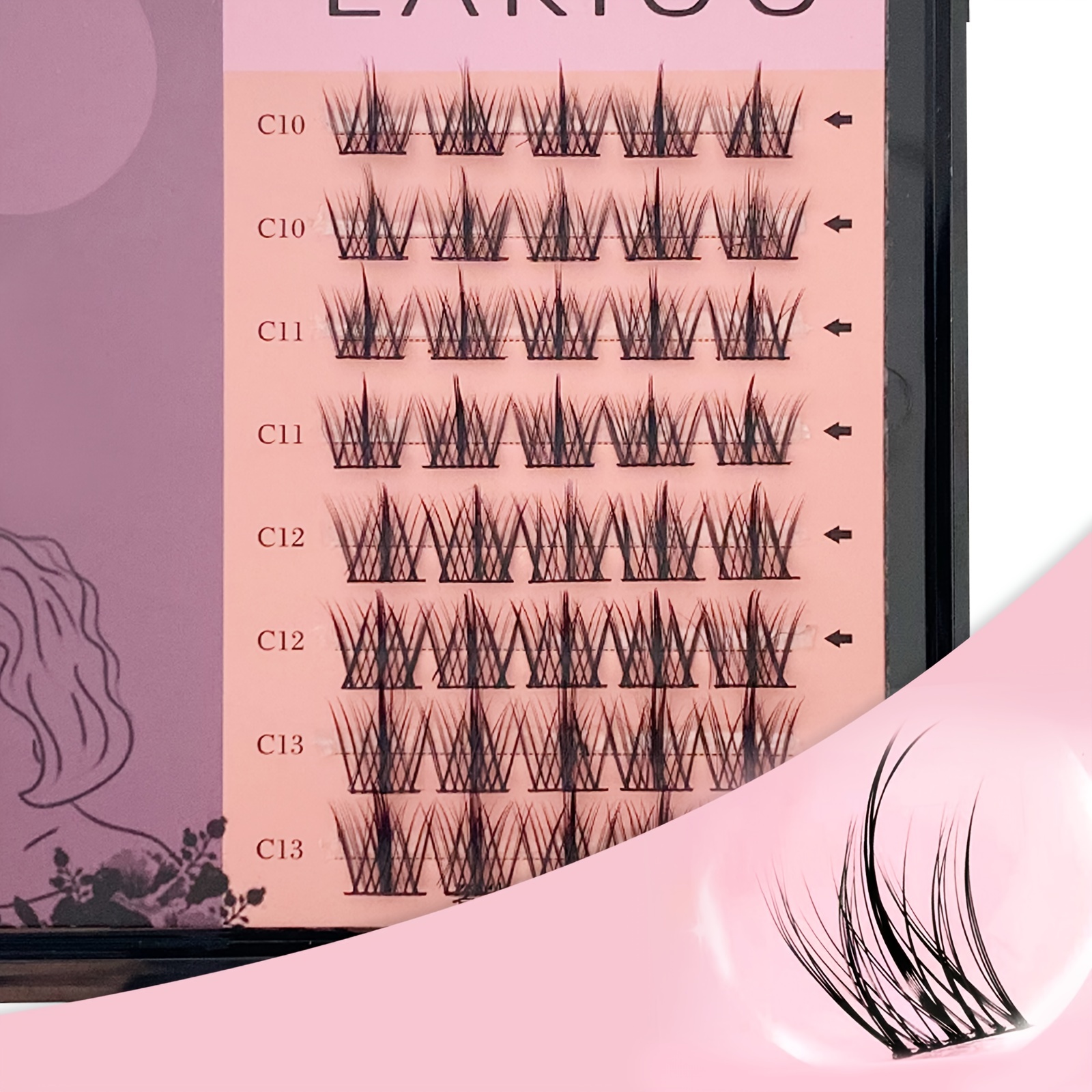 Fairy Cluster Lash Diy Segmented Eyelash Extension,false Eyelash ...
