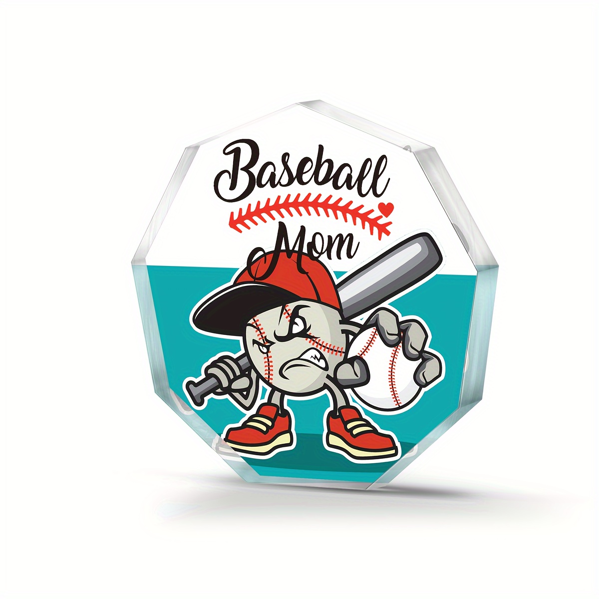 Inspirational Baseball Themed Acrylic Plaque Artificial - Temu Canada