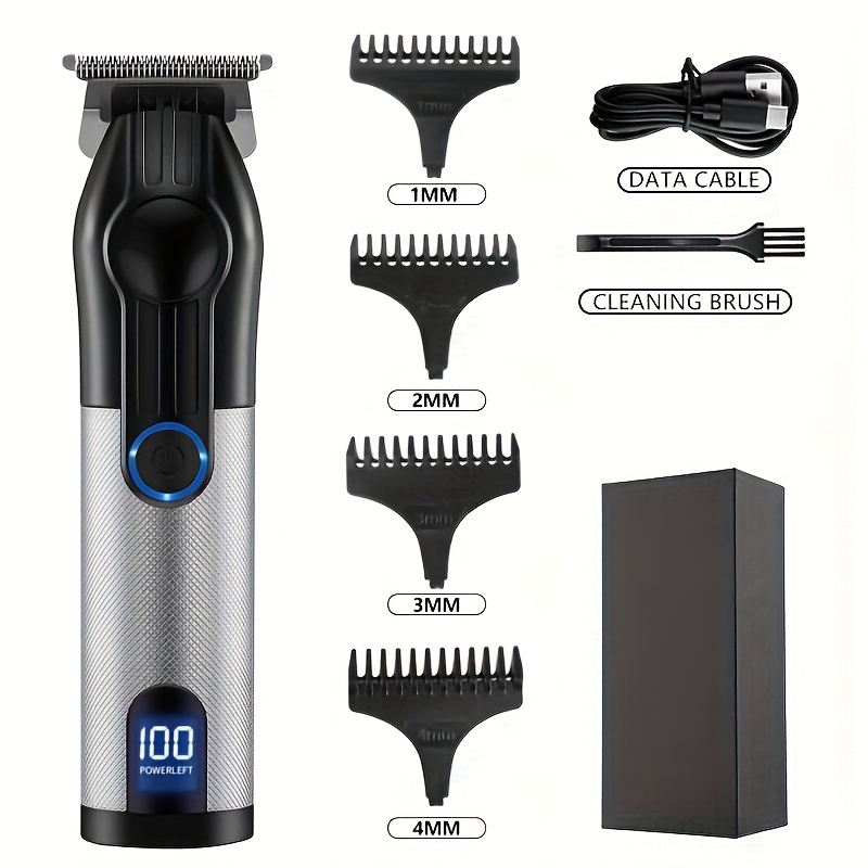 Electric Hair Clipper Trimmer Professional Haircut Machine - Temu ...