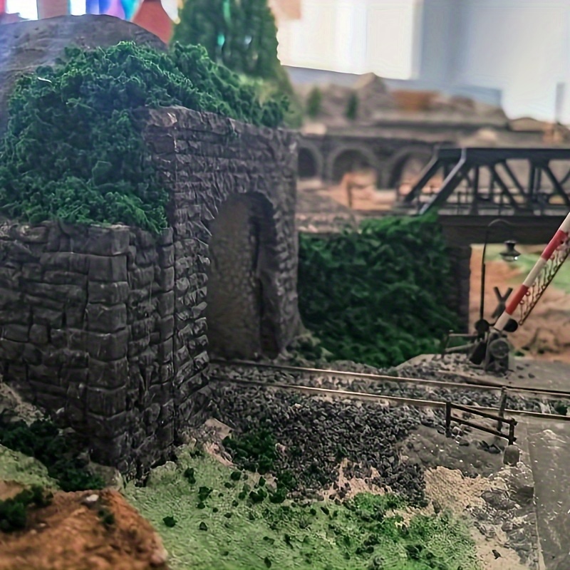 Grass Shrubs Tree Powder Miniature Architectural For Train Railway ...
