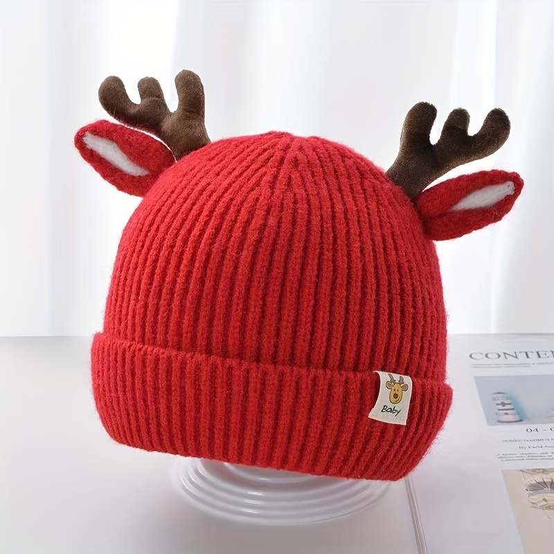 Baby Boy Woolen Hat Autumn Warm - Temu United