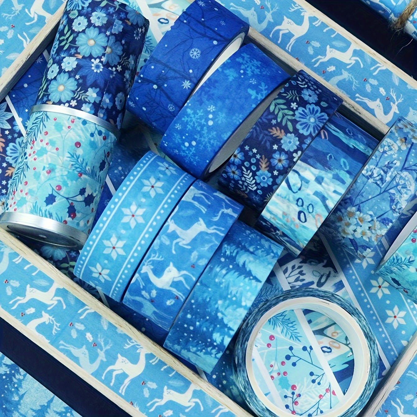 Winter Style Washi Tape Exquisite Student Journal Hand - Temu New Zealand