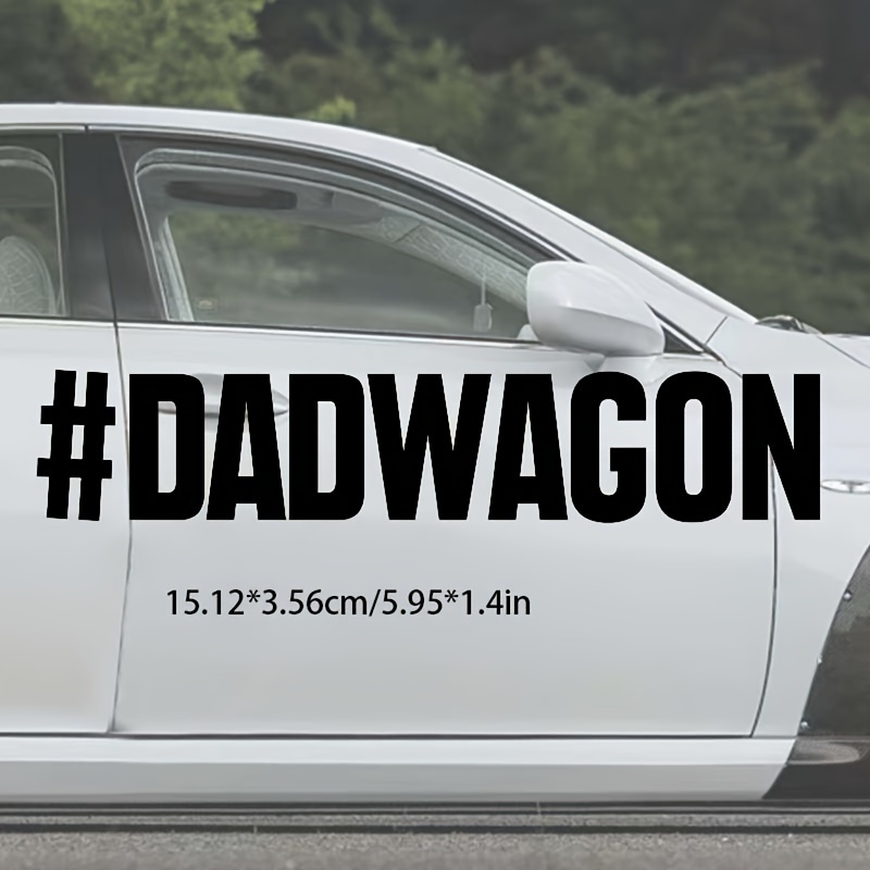 dad wagon car sticker laptop bottle truck mobile phone - Temu Australia