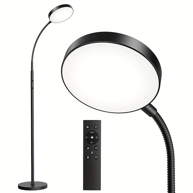 1pc Floor Lamp Led Floor Lamp Remote And Touch Control 1 Hour Timer ...