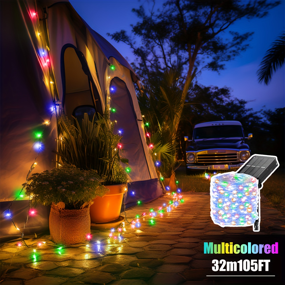 300 Led Solar String Lights Waterproof Solar String Copper - Temu ...