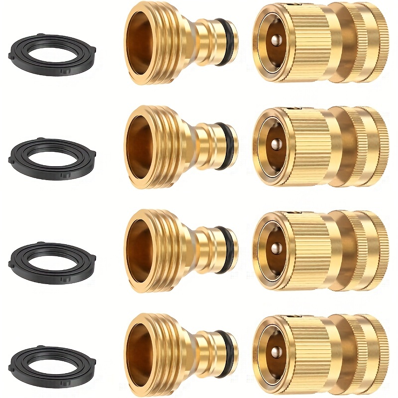 Garden Water Pipe Quick Connect No leak Ght Thread Fitting - Temu