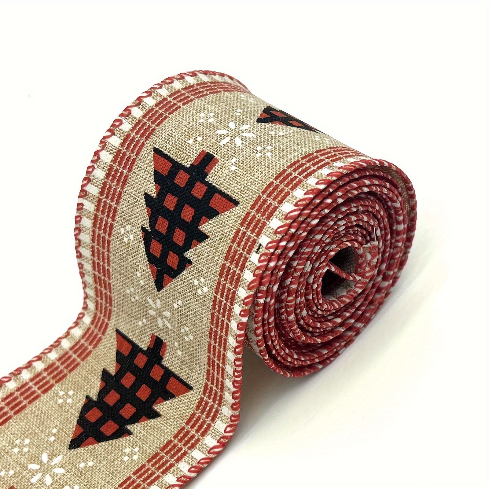 5 Yards Christmas Ribbon Funny Character Santa Snowman - Temu Ireland