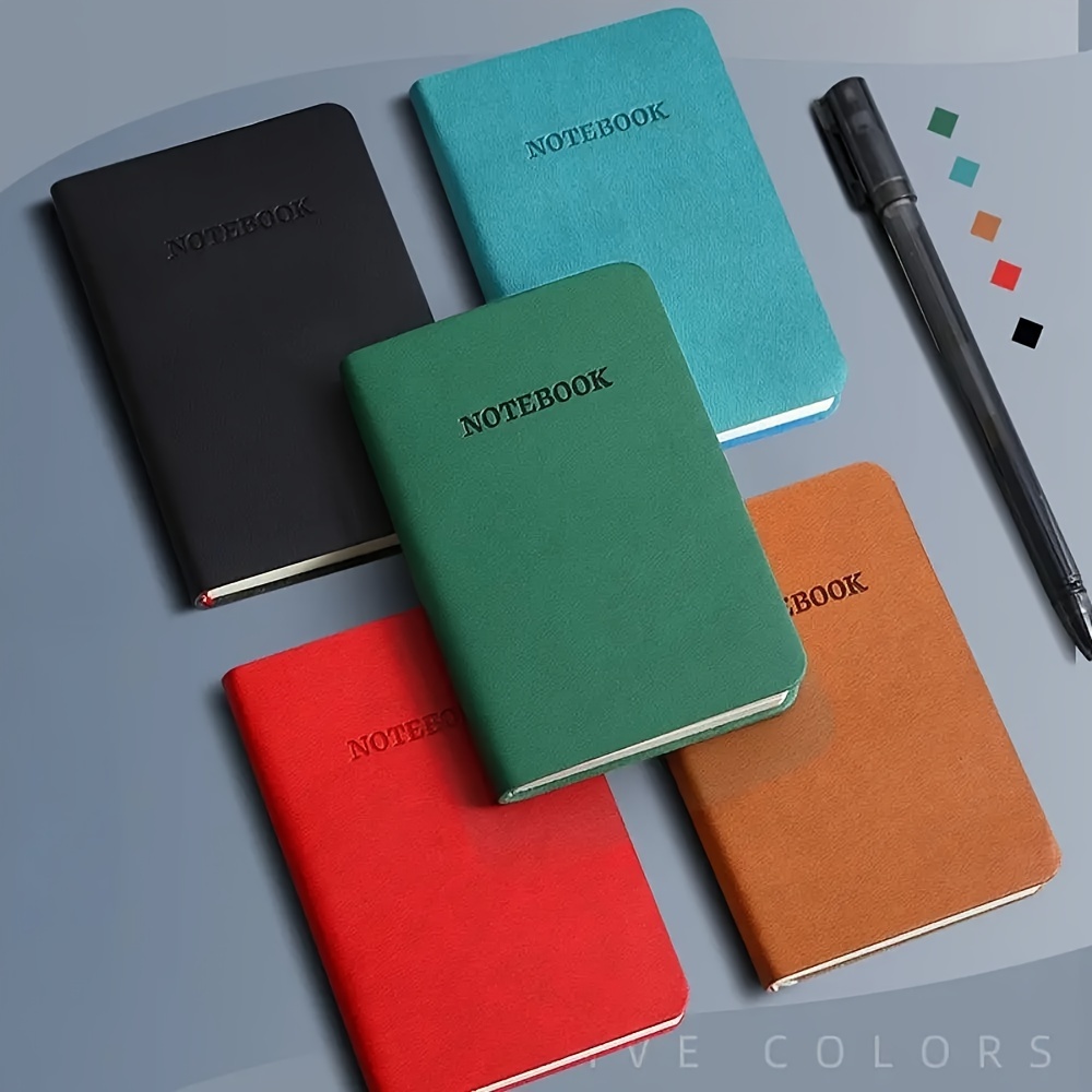 Compact Pocket Notebook Mini Journal Memo Pad Planner Office - Temu