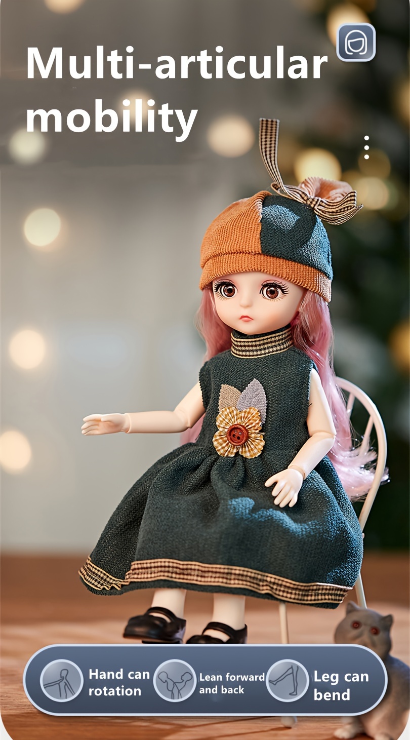 12 Constellation Dolls Multiple Joint Mobility Princess - Temu