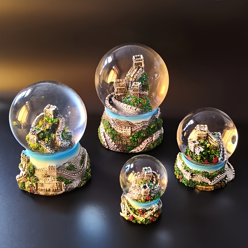 Attractions Building Crystal Ball Ornament Beijing Great - Temu New Zealand