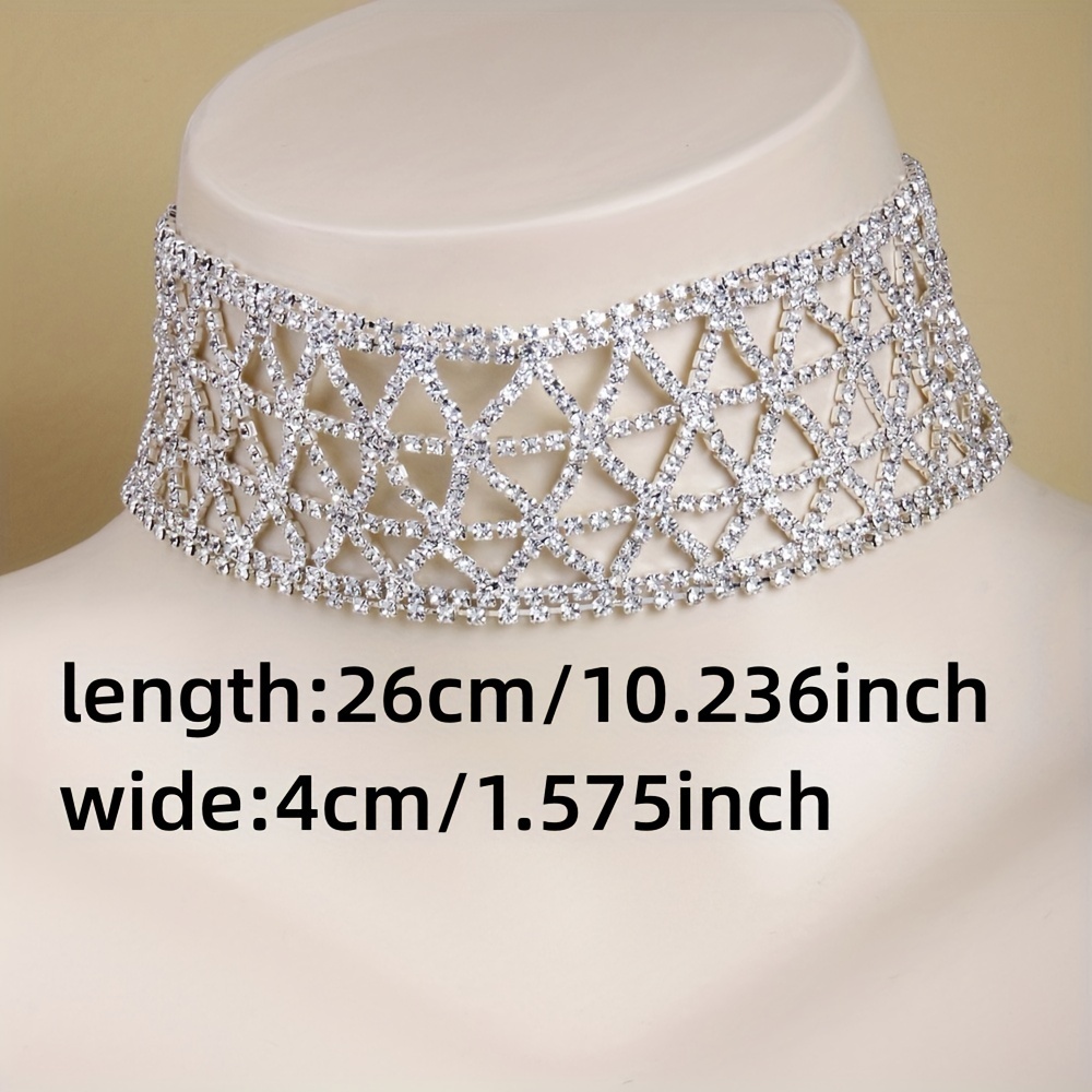 Bridal Wedding Rhinestone Tassel Sexy Neck Chain Luxury - Temu Canada