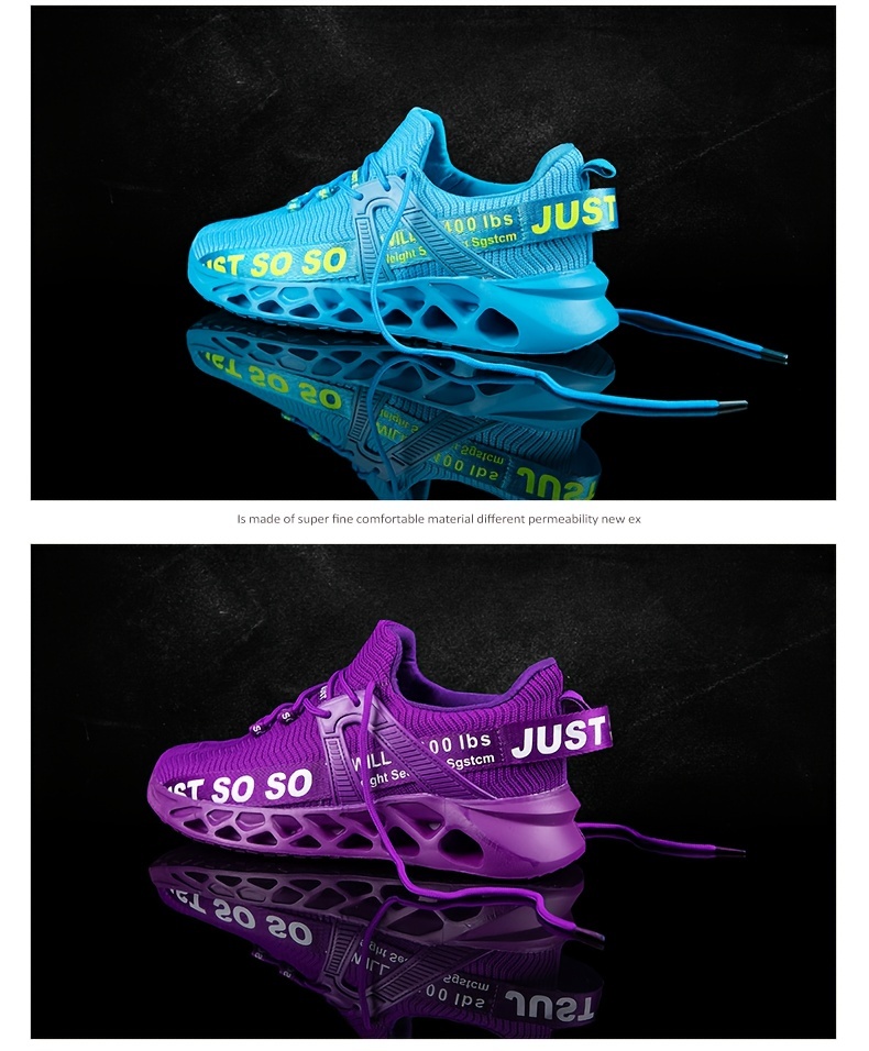 Blade Slip Sneakers Men s Shoelaces Odor resistant Athletic - Temu ...