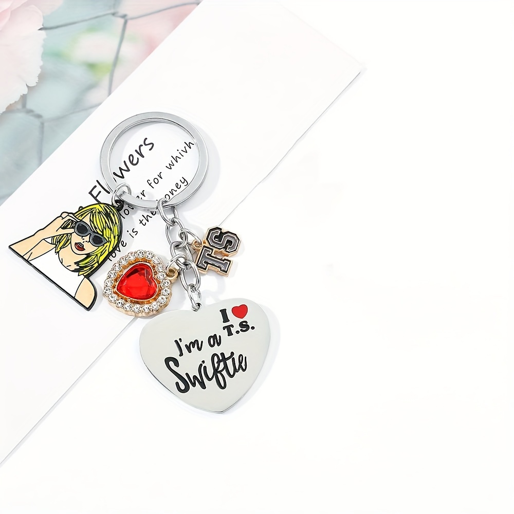 Musikfans Nøglering Gave Swiftie Gave Pige - Temu Denmark