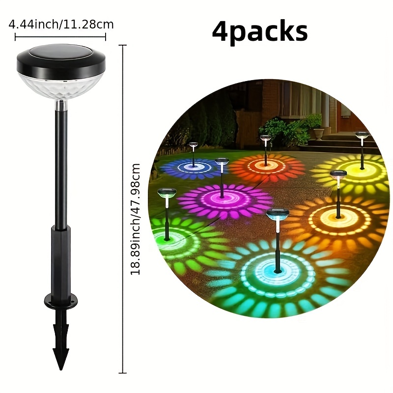 Solar Outdoor Lawn Light Garden Atmosphere Yard Light Villa - Temu Denmark