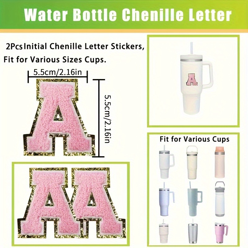 Stanley Cup Accessories Including Straw Initial Letter - Temu Australia