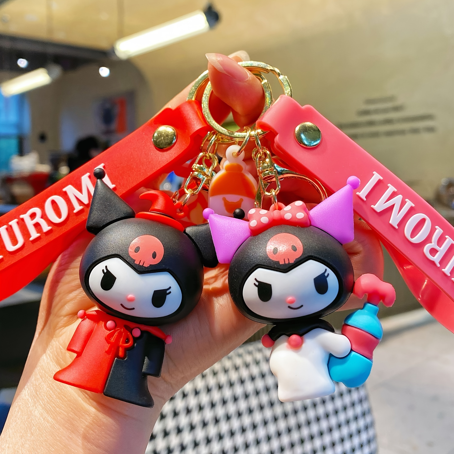 Wristlet Keychain Cute Silicone Doll Kawaii Anime - Temu Canada