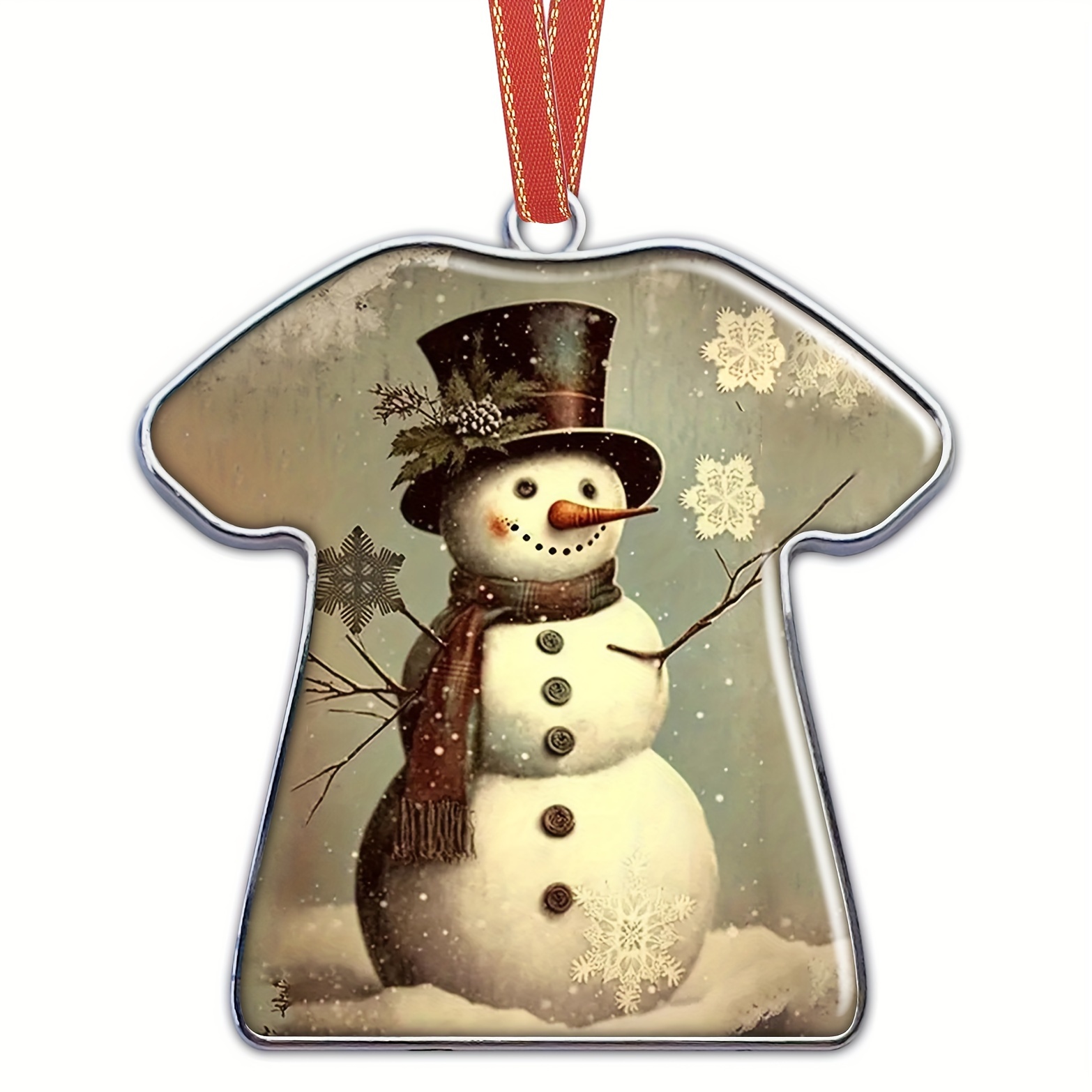 Christmas Ornaments Snowman Vintage Christmas Tree - Temu Australia