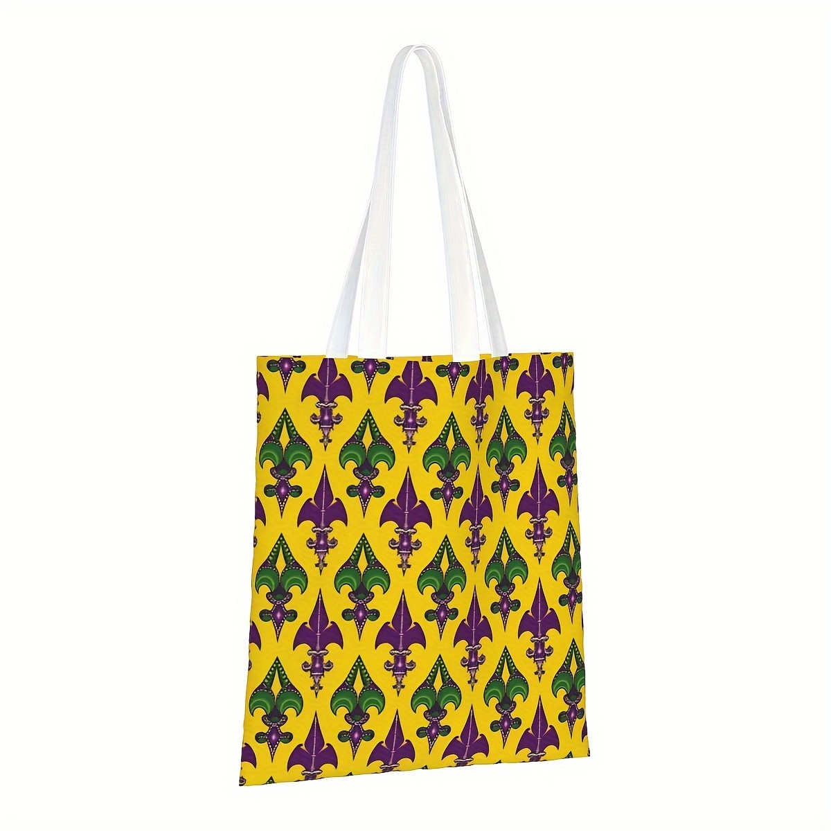 Mardi Gras Carnival Women's Tote Bag Leather Handbag - Temu Ireland