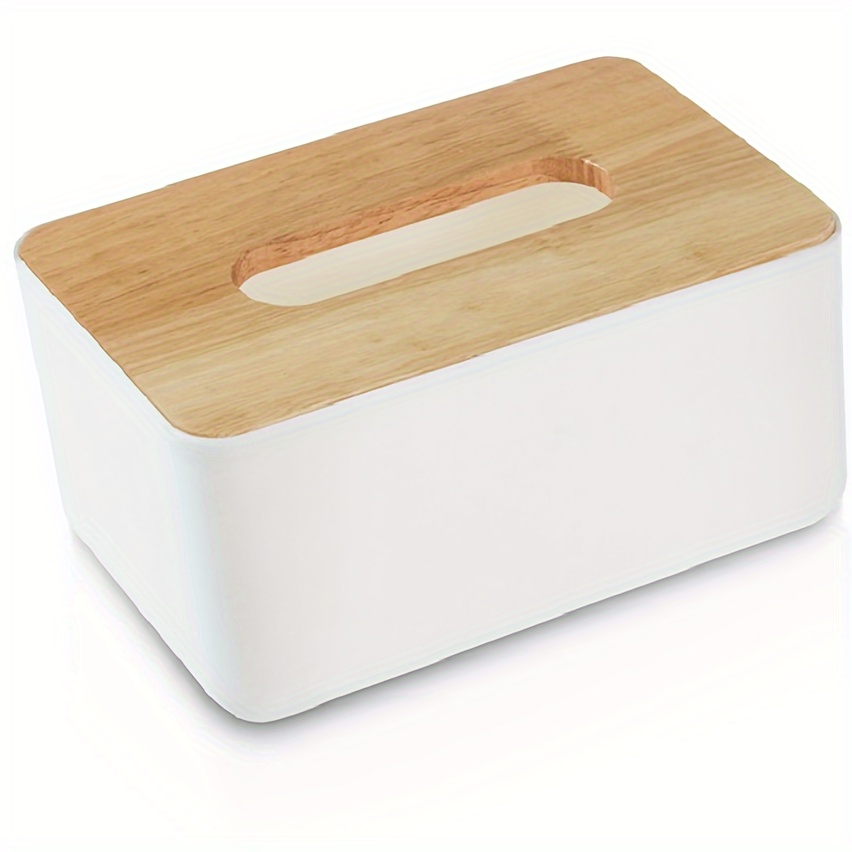 1pc Simple Tissue Box Tissue Box Cover Napkin Dispenser - Temu Denmark