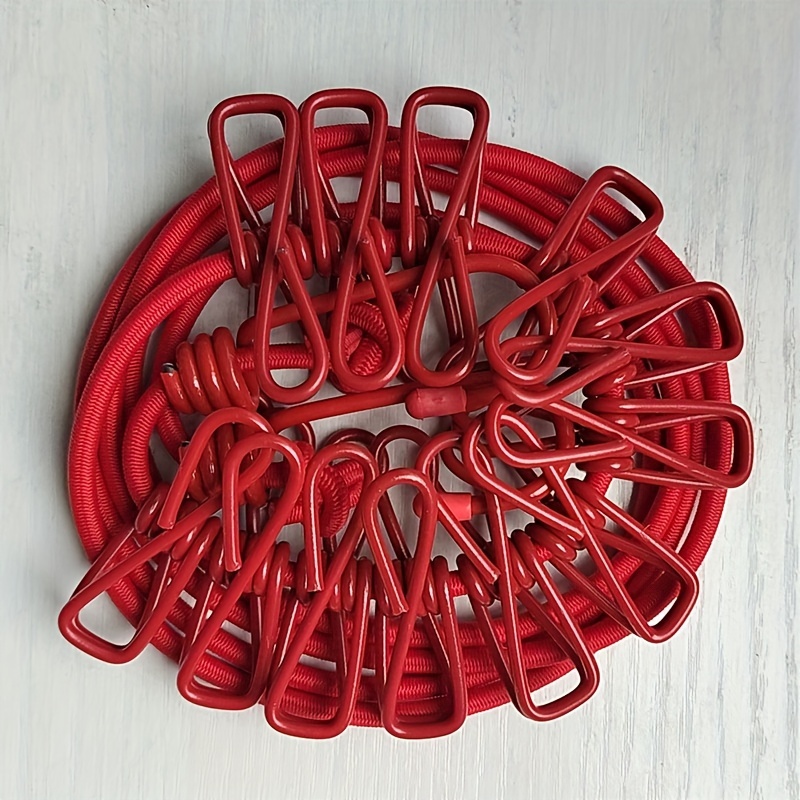 Portable Outdoor Clothesline 12 Clip Beach Windproof - Temu New Zealand