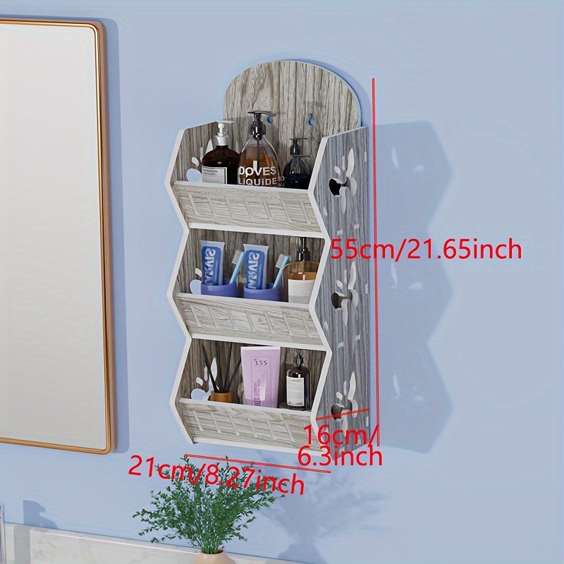 3 layer Shower Stand Bathroom Corner No Drilling Self - Temu United Kingdom