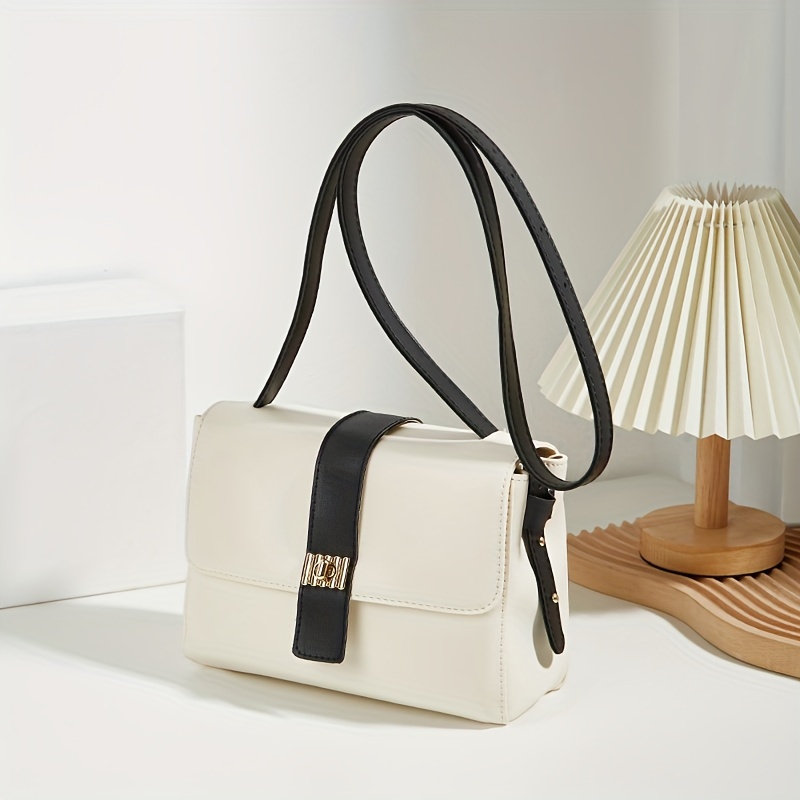 Fashion Flap Crossbody Bag Trendy Pu Shoulder Bag Women's - Temu United ...