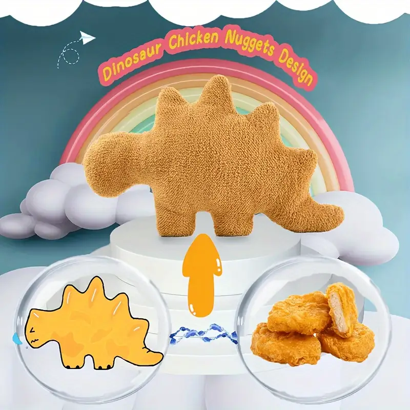 Stegosaurus Dino Chicken Nugget Plush Soft Dinosaur Chicken - Temu Stegosaurus Dino Chicken Nugget Plush Soft Dinosaur Chicken - Temu