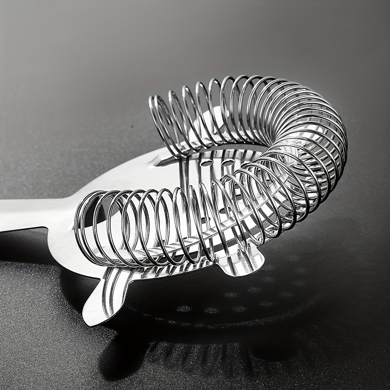 Premium Stainless Steel Cocktail Strainer High Density - Temu