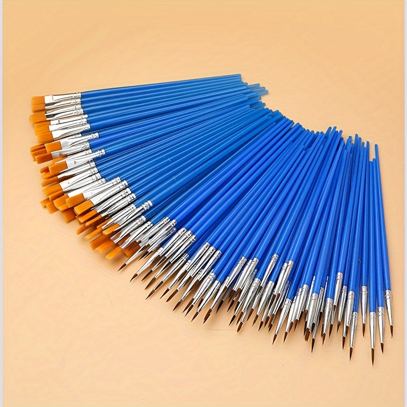Diy Plaster Plastic Blue Rod Nylon Hair Number Hook Line Pen - Temu ...