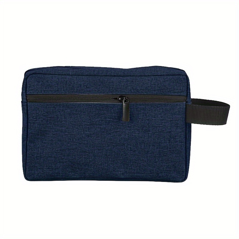 1 Cp Minimalist Versatile Zipper Makeup Pouch Lightweight - Temu South Africa
