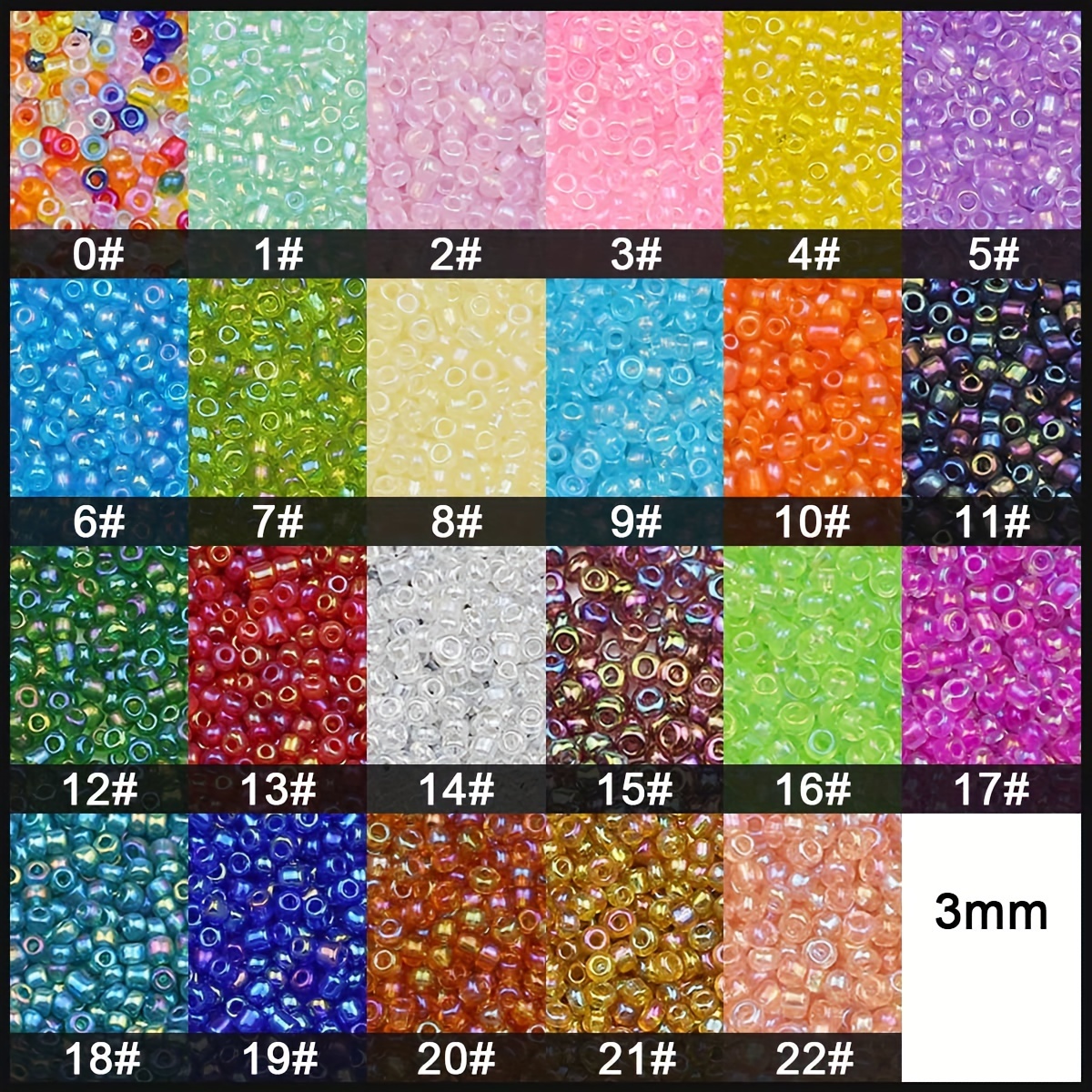 Ab Colorful Plated Glass Loose Spacer Beads Jewelry Making - Temu Canada