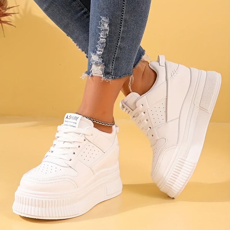 Ženske patike sa platformom modne patike niskog gornjeg dela - Temu