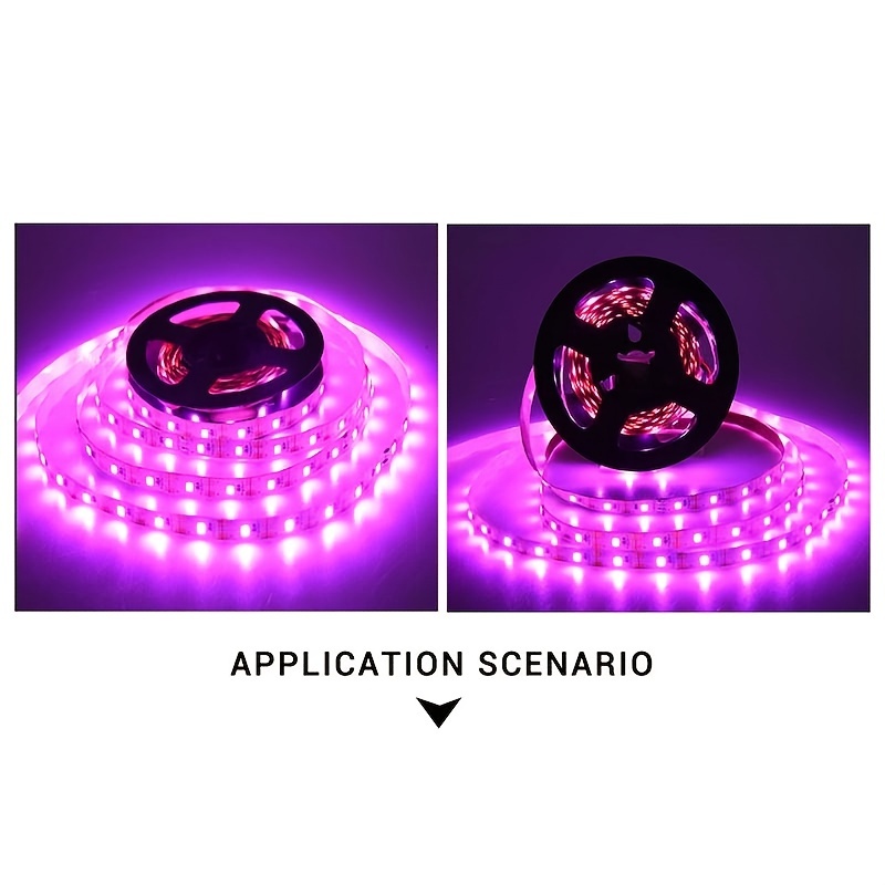 Full Spectrum Led Light 60led Lights Strings - Temu