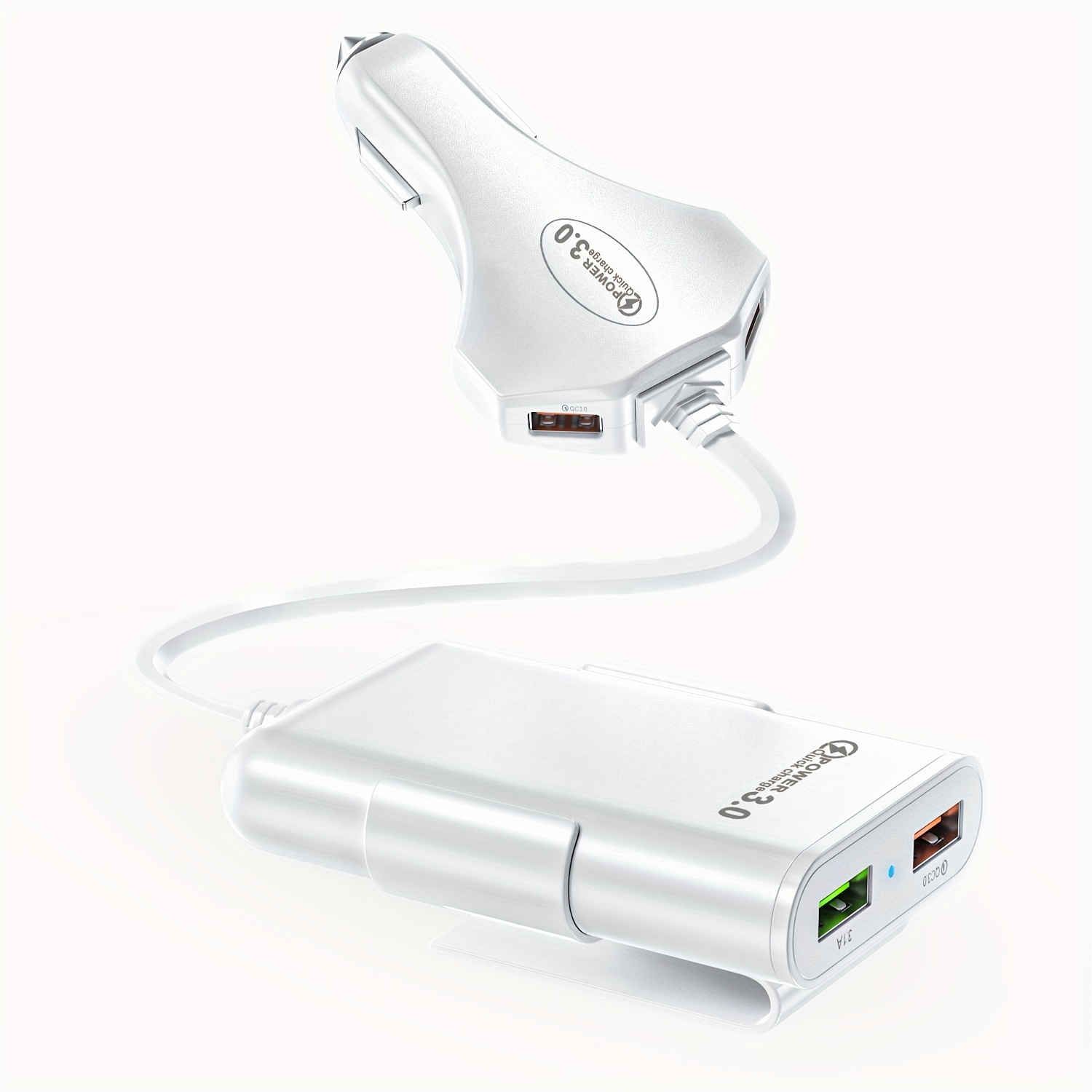 Car Rear Seat Travel Charger Vehicle mounted Mobile Charger - Temu ...