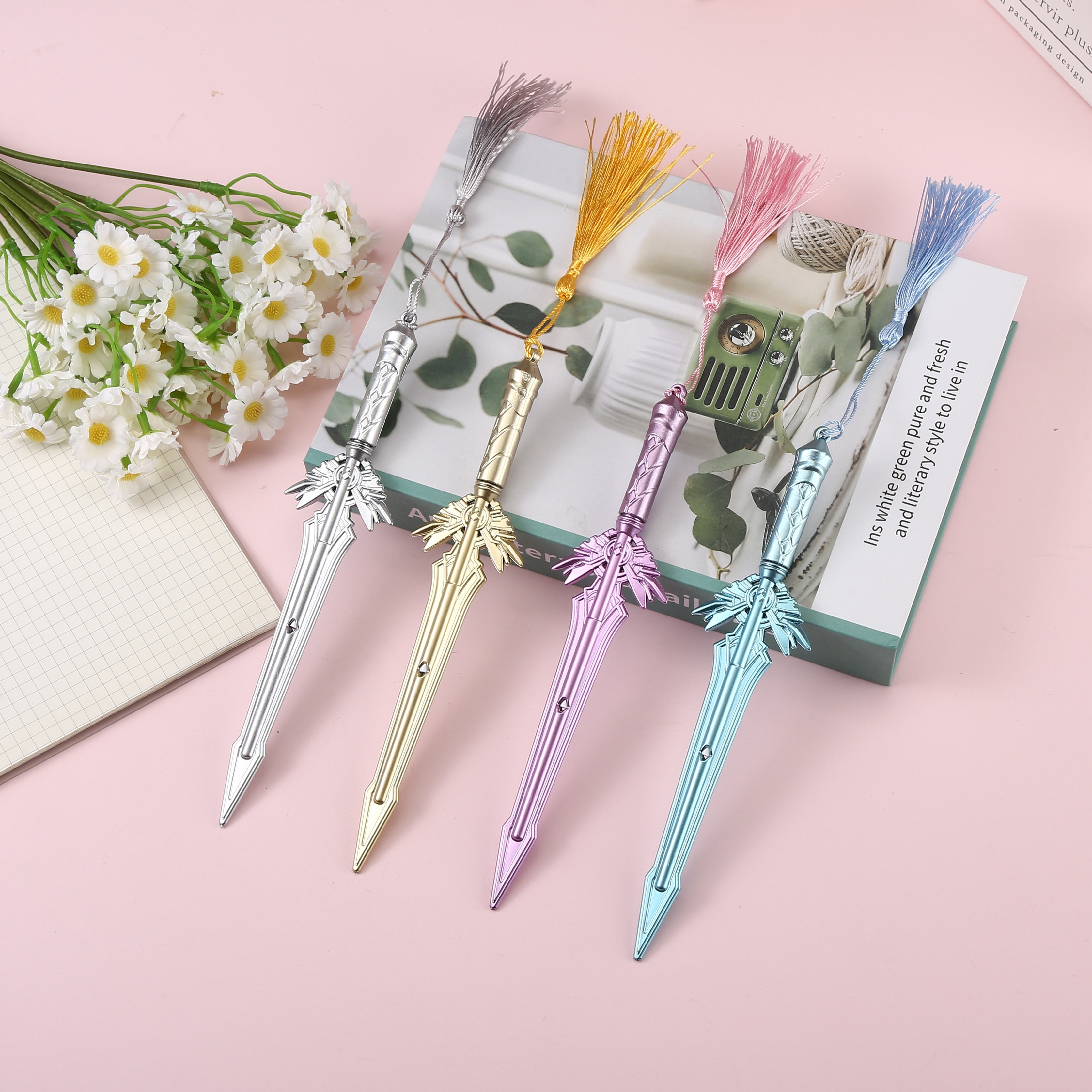 Student Weapon Gel Pen Back School School Supplies Kawaii - Temu Australia