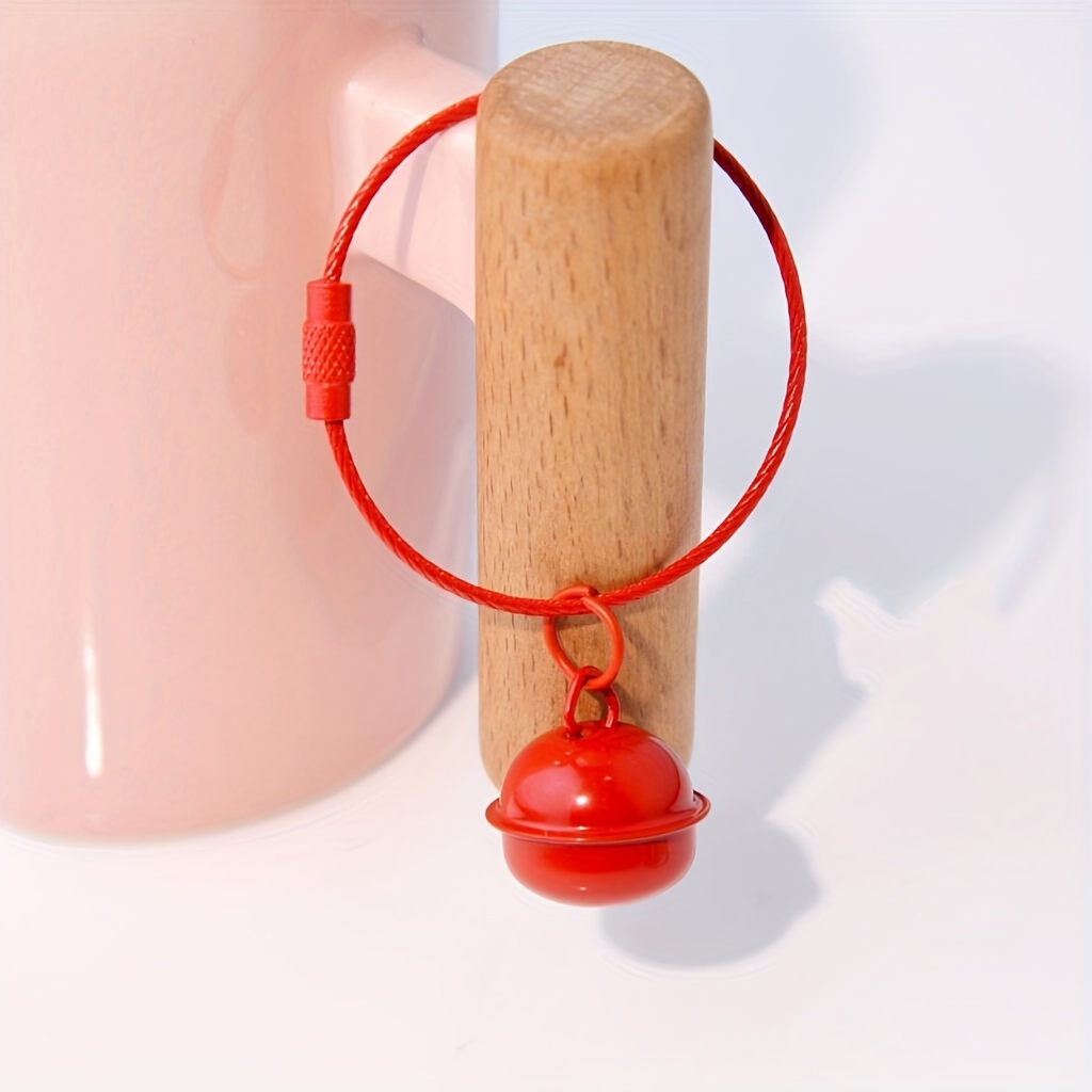 Diy Candy colored Bell Alloy Keychain Small Gift Doll - Temu United Kingdom