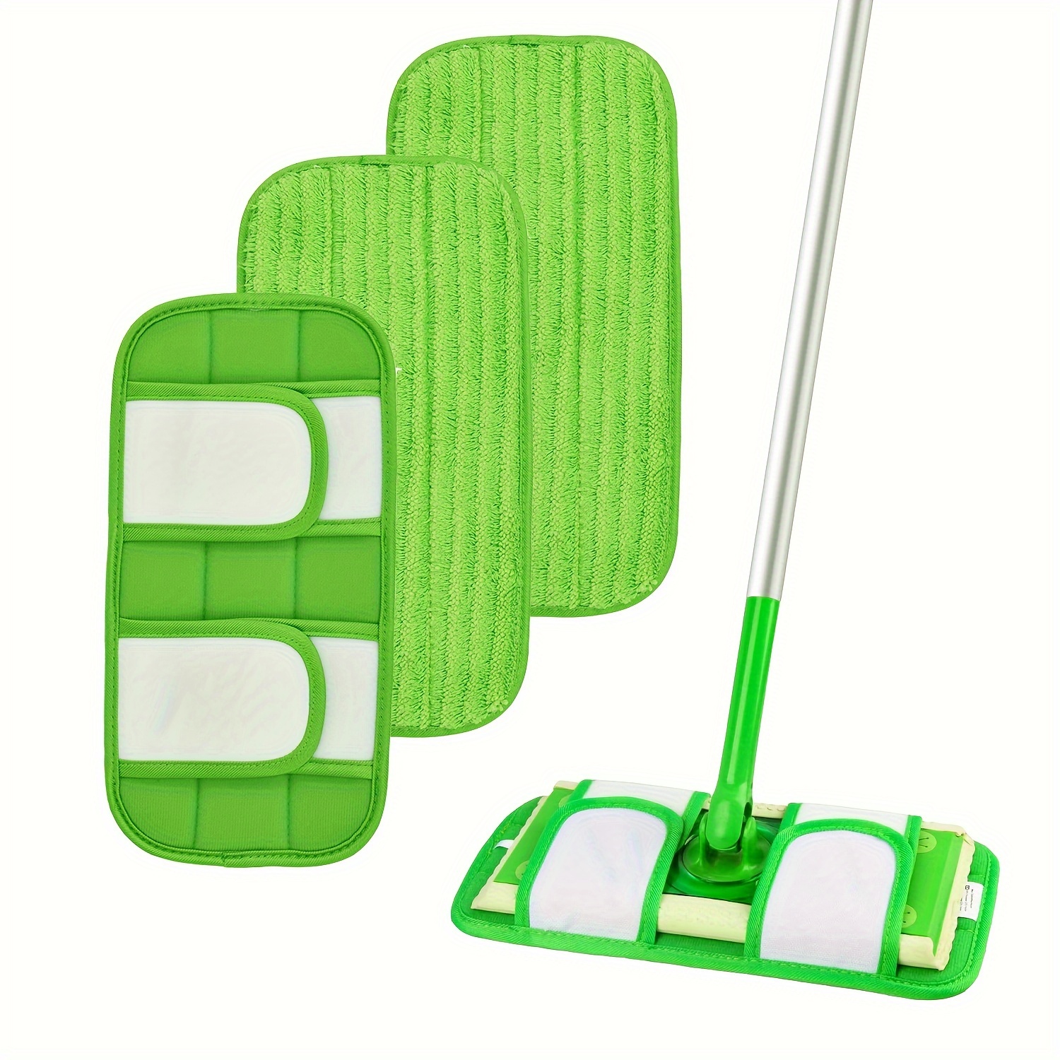 Reusable Mop Replacement Pad Flat Floor Mop Cloth Washable - Temu Australia