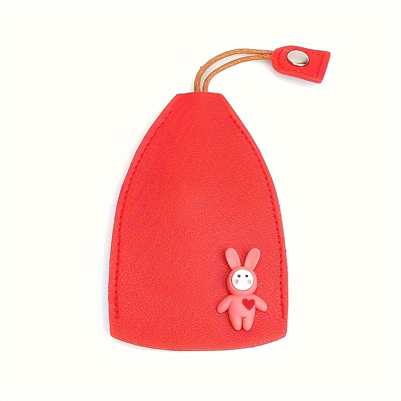 1pc Pu Leather Car Key Case Cover Car Key Bag - Temu Canada
