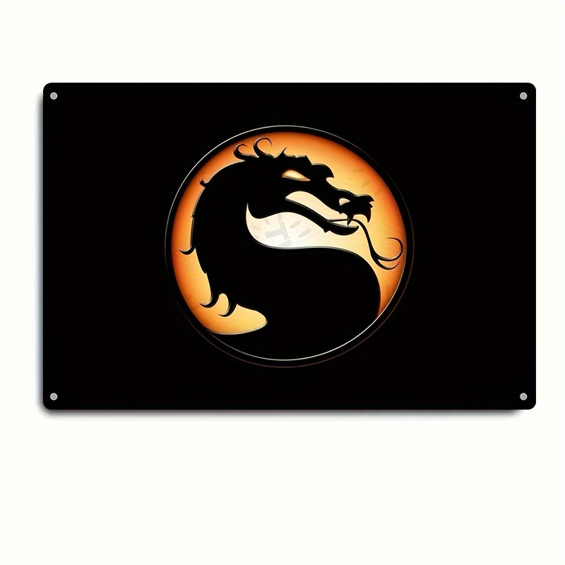 1 Stuk "Mortal Kombat Klassiek Gevecht Arcade Marquee - Temu Netherlands