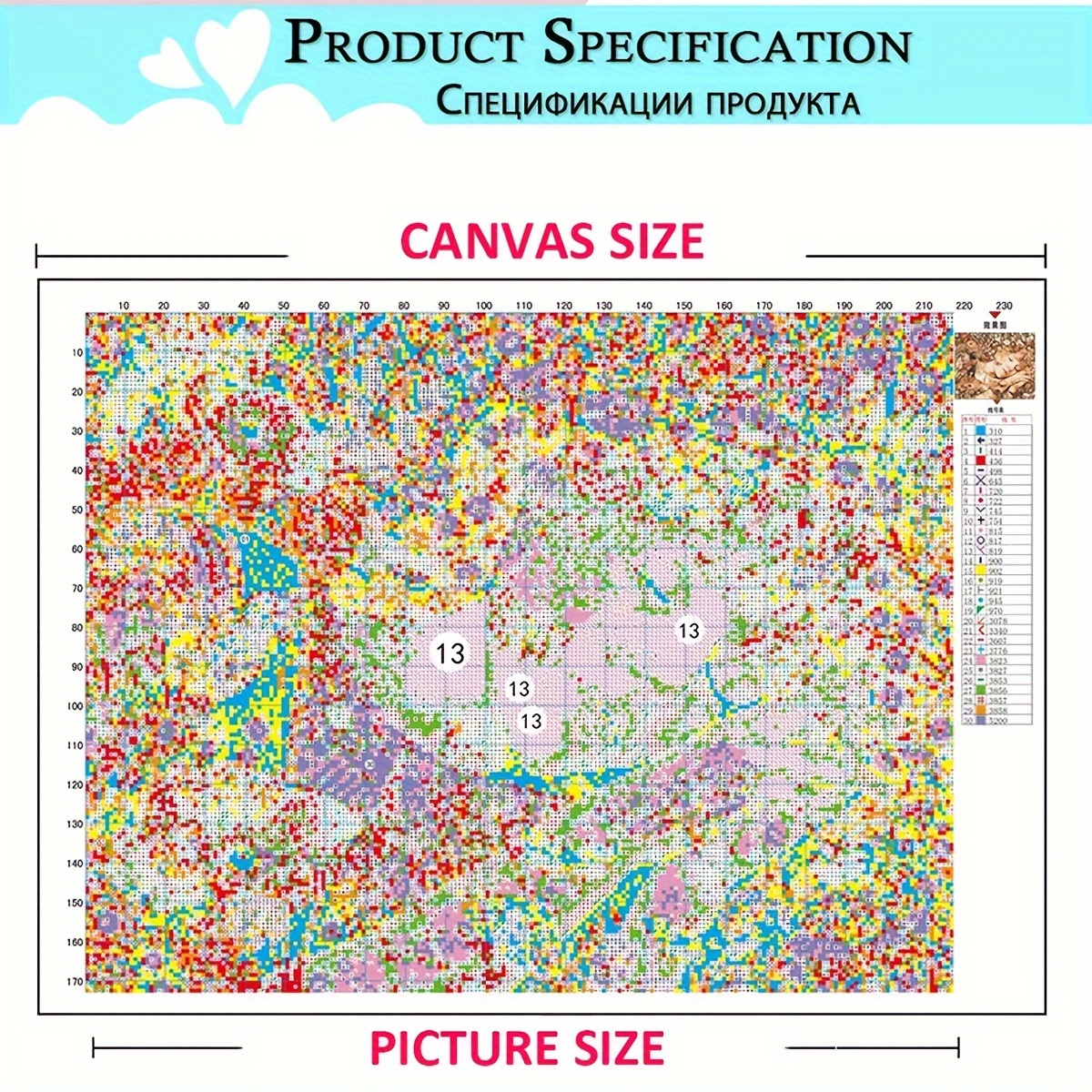 Diy Cross Stitch Kit Green Plant Six Butterflies Pattern - Temu